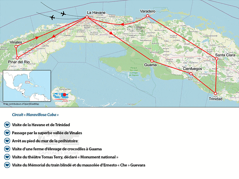 Circuit Maravillosa Cuba Cuba - Promovacances