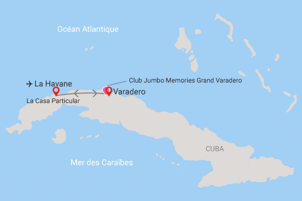 Combiné Hotels Rythme Havanais et sables de Varadero 0* Cuba ...