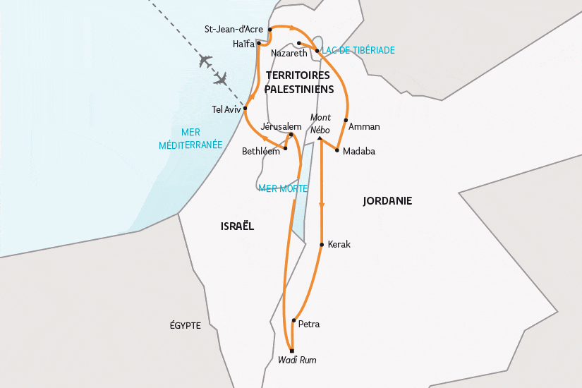 Circuit Israël et la Jordanie, Trésors d'Orient Israel - Promovacances